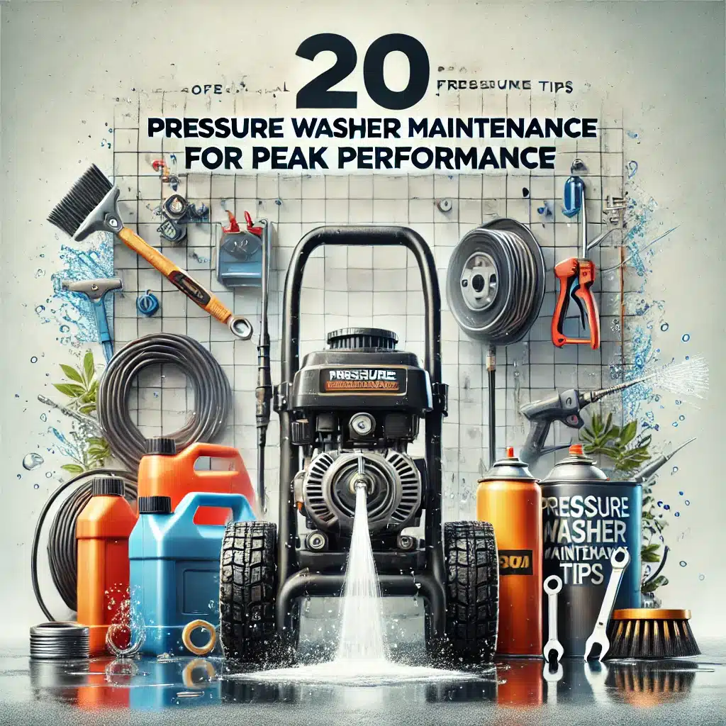 Pressure Washer Maintenance: 20 Tips for Longevity